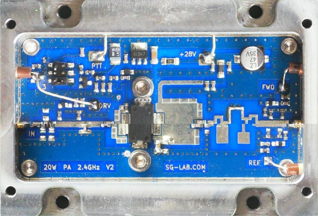 Monitor For Sg Lab Power Amplifier Radio Club Pzk Lab El Hf5l