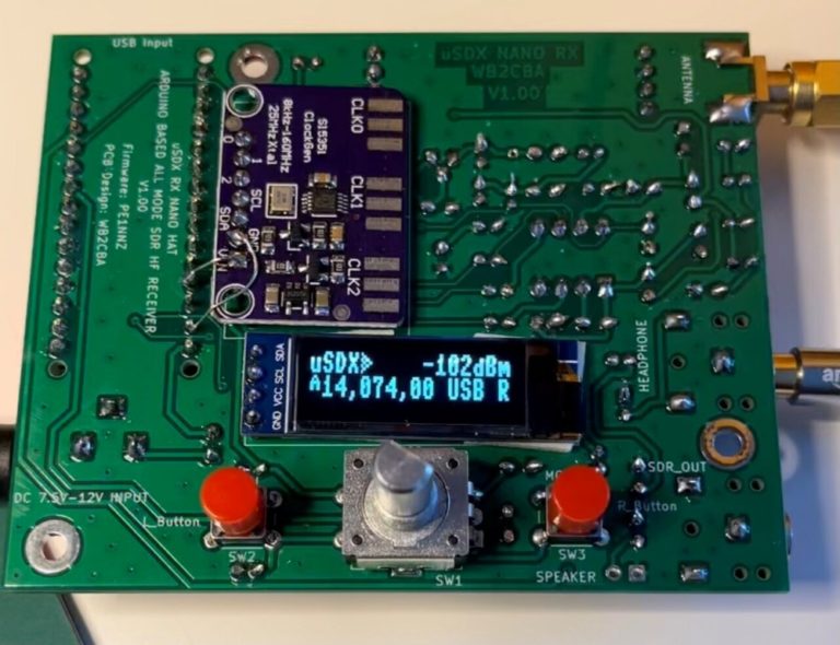 Software Defined Radio with Arduino Nano | Radio Club PZK LAB-EL HF5L