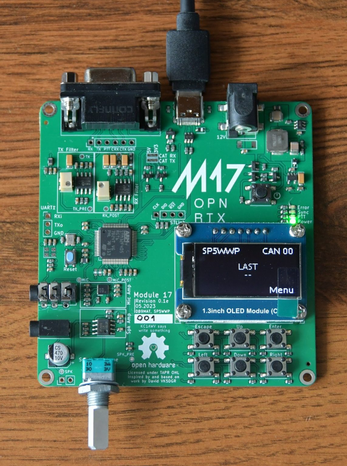 What’s the deal with this M17? | Radio Club PZK LAB-EL HF5L